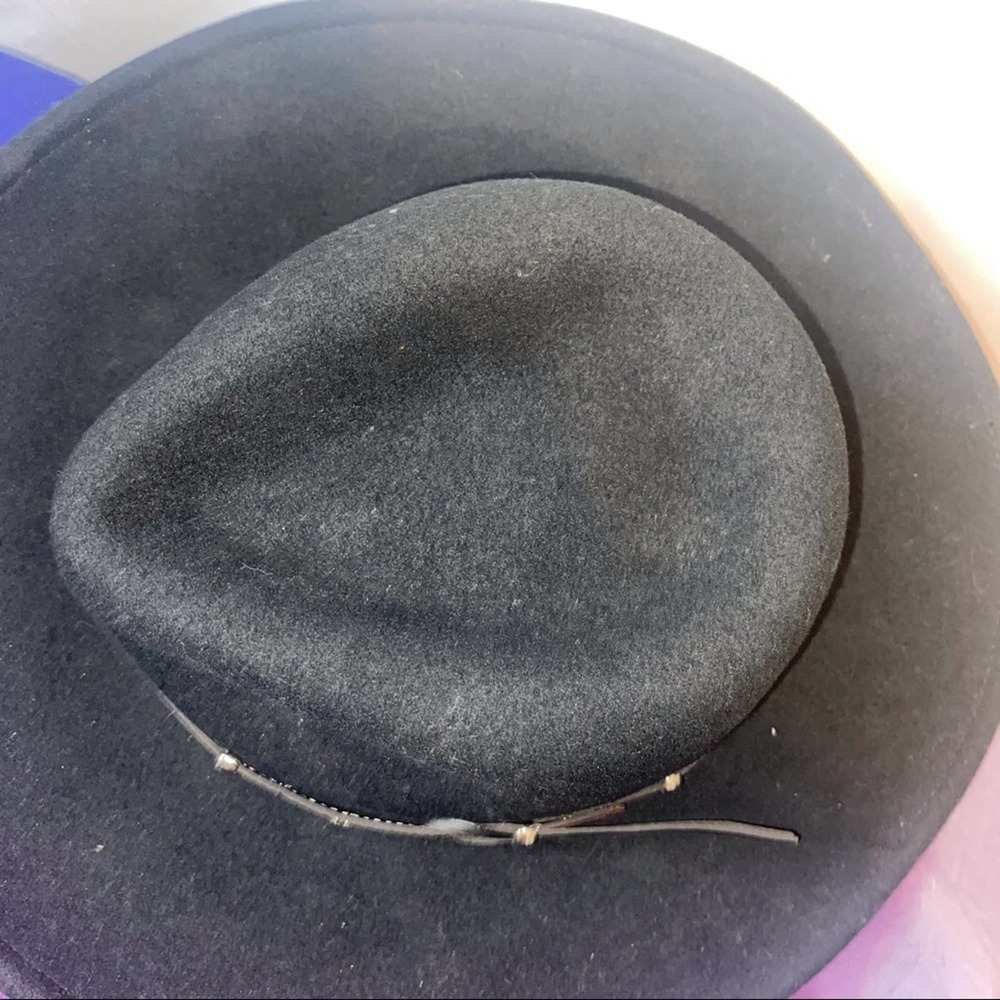 Bailey Rider Black Wool Felt Western Style Hat The Wi… - Gem